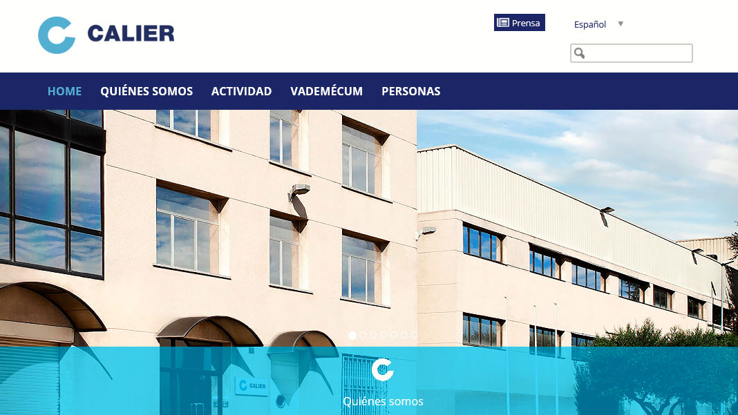 Calier lanza su nueva web - Notas de prensa del sector porcino - 3tres3 ...