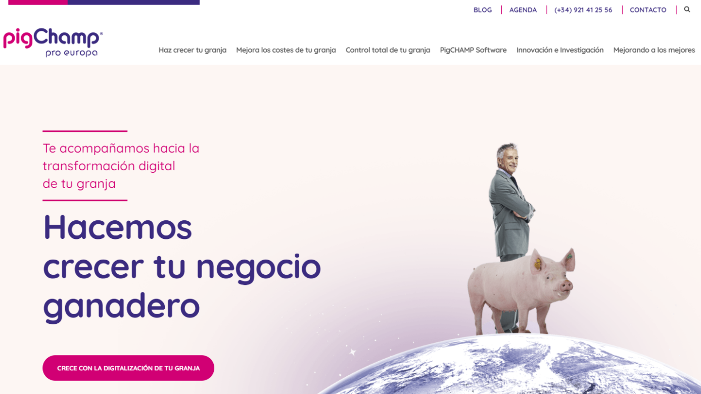 PigCHAMP Pro Europa presenta su nueva página web - Notas de prensa del ...