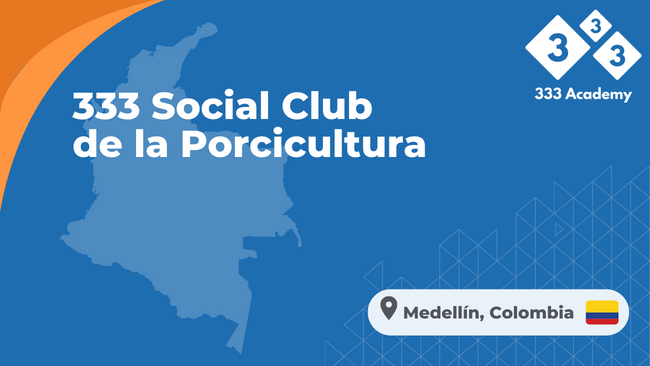 La 333 Academy lanza la primera edición del 333 Social Club porcino ...