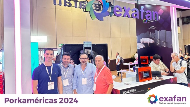 Exafan presente en Porkaméricas 2024 - Exafan - 3tres3 LATAM, la página ...
